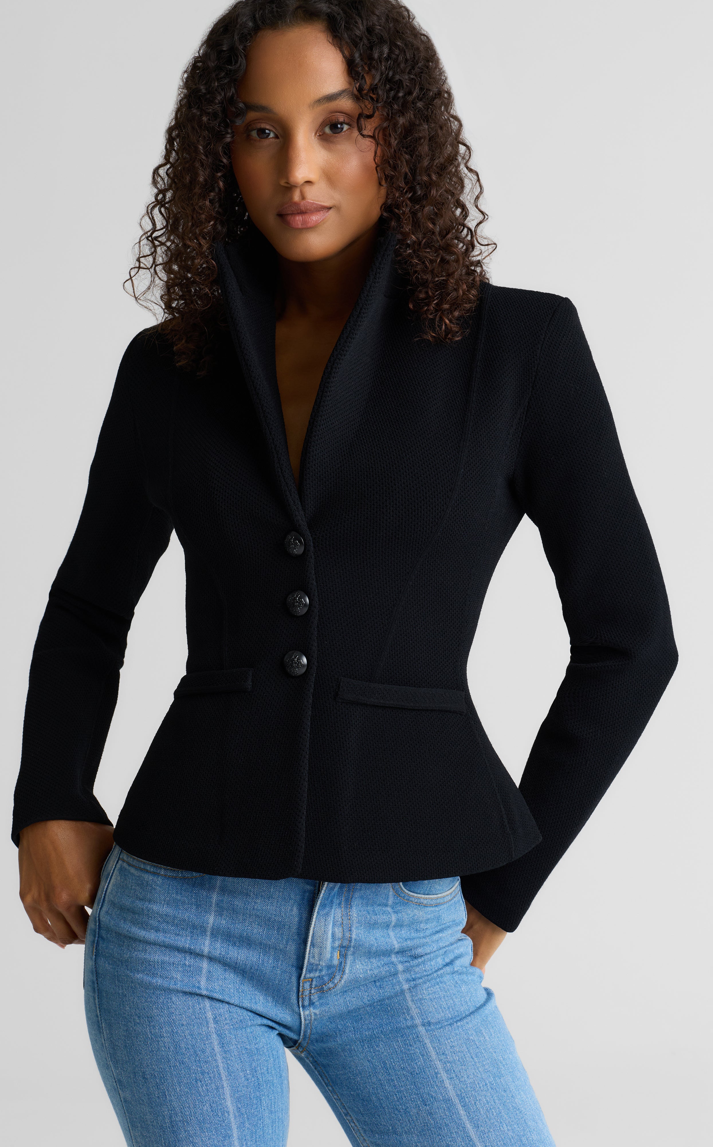 Marie Jacket In Venezia Knit – St. John Knits