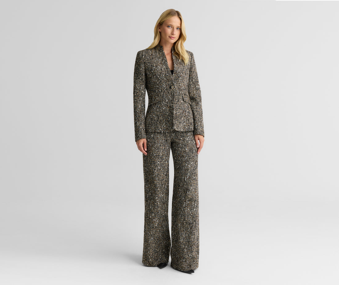 Maddie Pant In Kensington Tweed – St. John Knits